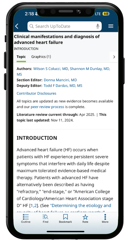 Biblioteca » New UpToDate app for consulting clinical information from ...